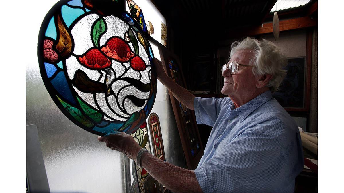 Kevin Little, third-generation stained glass artist and restorer (1930 ...
